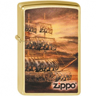 BlitZz-graveerwerk.nl - Zippo Pirate Ship